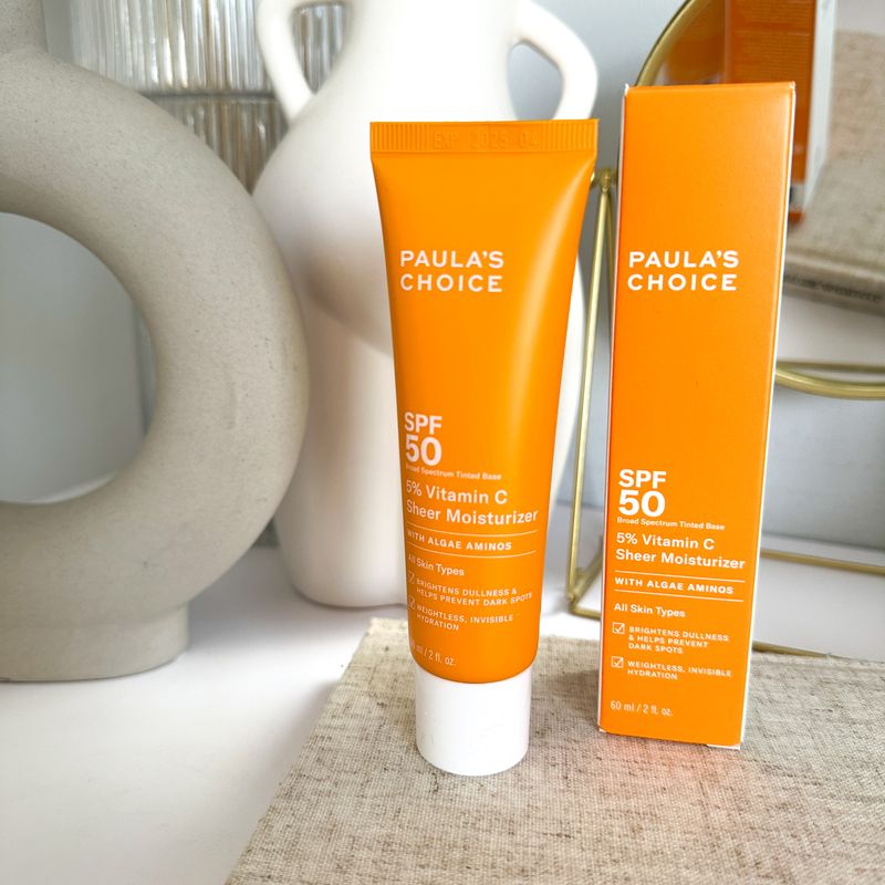 Paula’s Choice 5% Vitamin C Sheer Moisturiser SPF50 Review – INDOSHOPPER